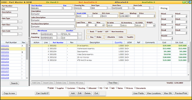 Inventory Module - AMICS ADVANCED MANUFACTURING AND INVENTORY CONTROL ...